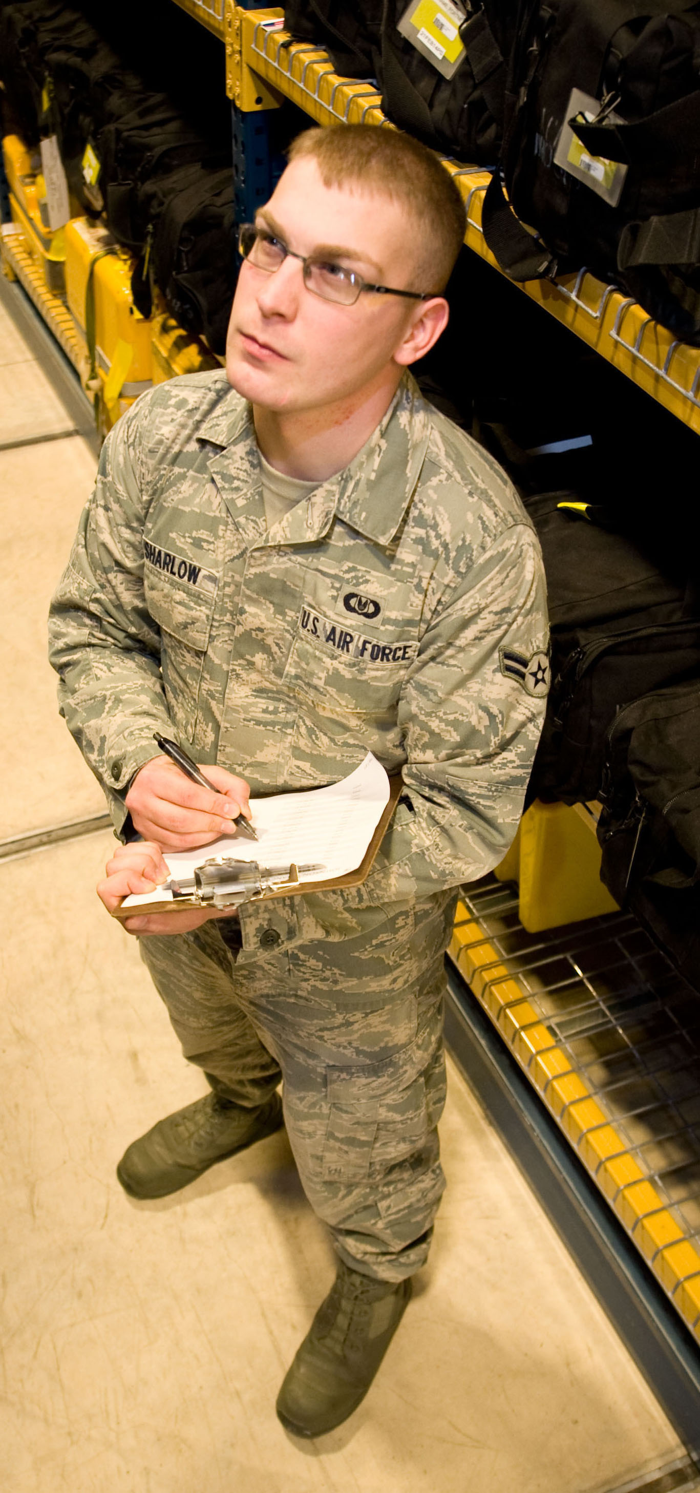 Through Airmen S Eyes Airman Creates Important Database Program Air