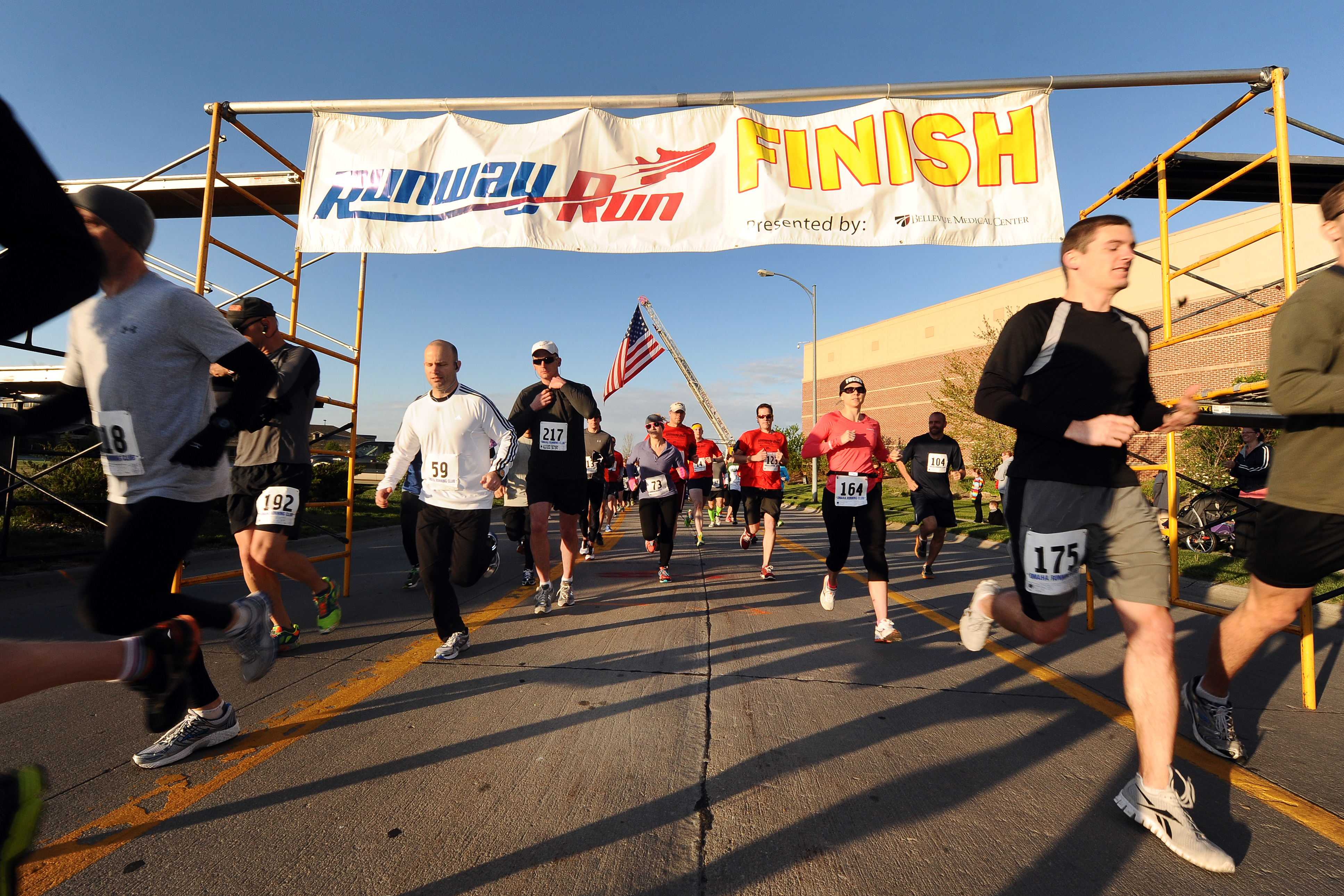 2013 Bellevue Offutt Runway Runners Invade Offutt Flightline Offutt