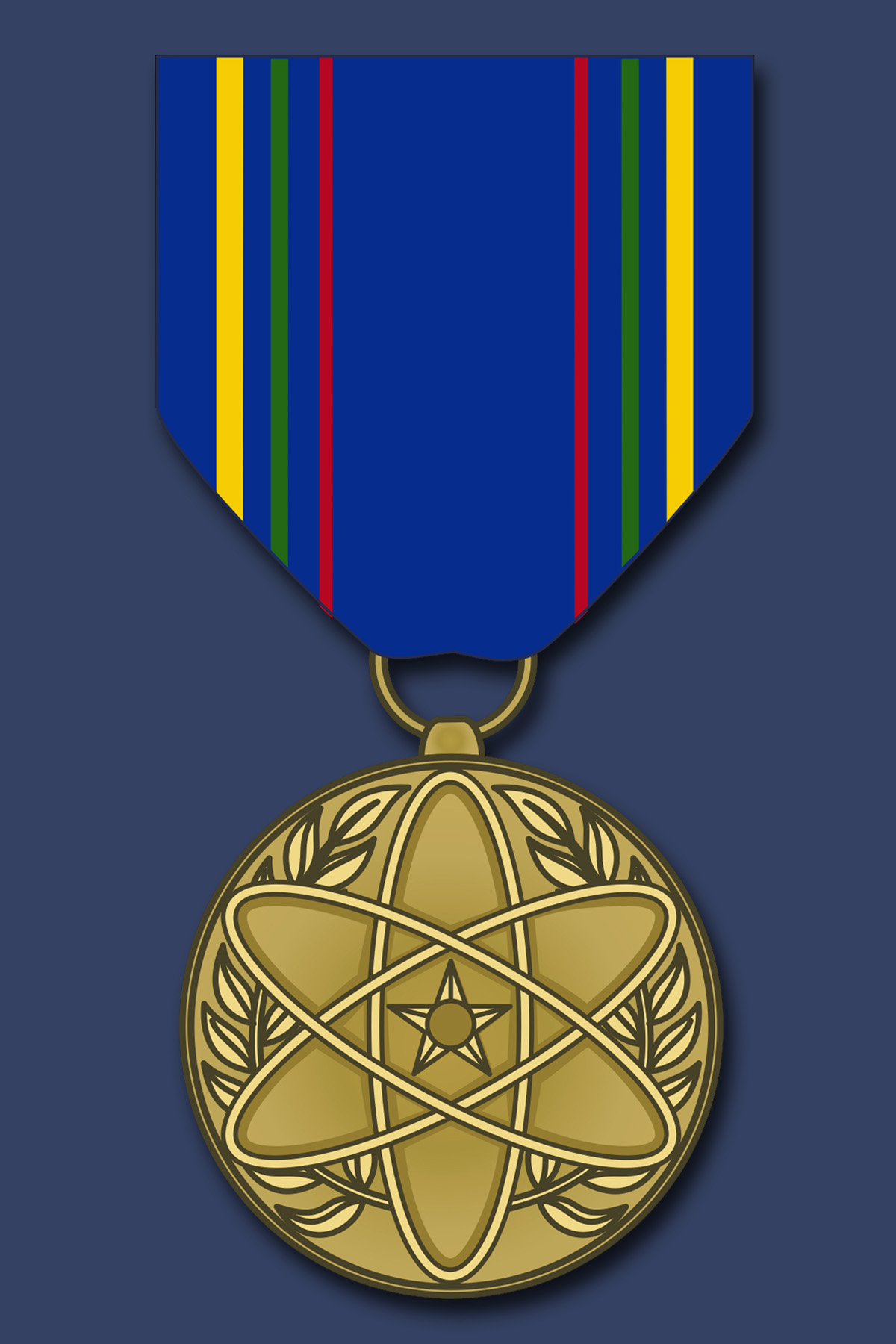 Nuclear Deterrence Operations Service Medal N Device And Oak Leaf