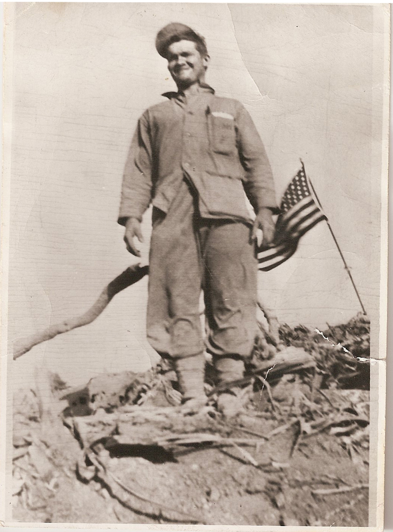 Mr Thurman on Iwo Jima.jpg