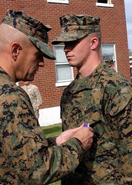 Hammond, La., native awarded Purple Heart for wounds received in Iraq ...