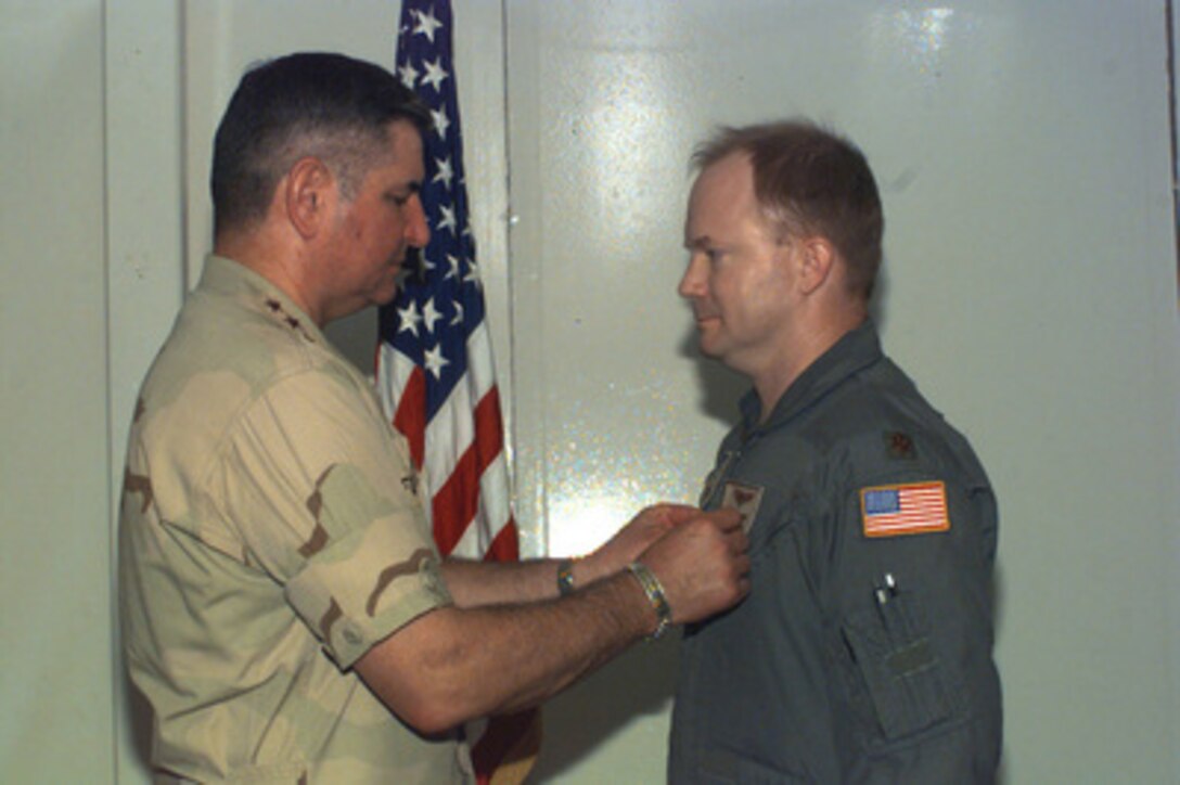 U.S. Air Force Chief of Staff presents the Airman's Medal to Maj ...