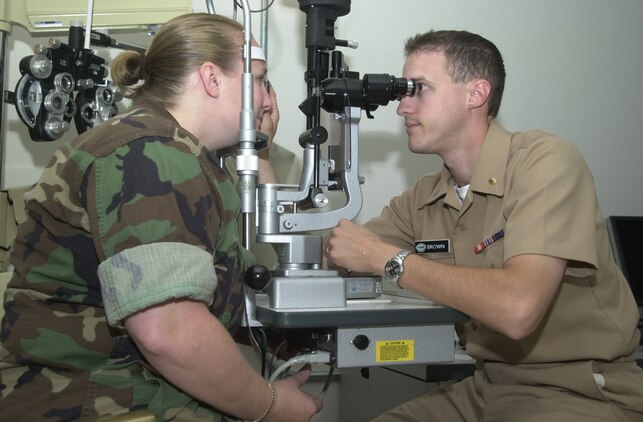 Regular eye exams help operational readiness > Marine Corps Base Camp ...