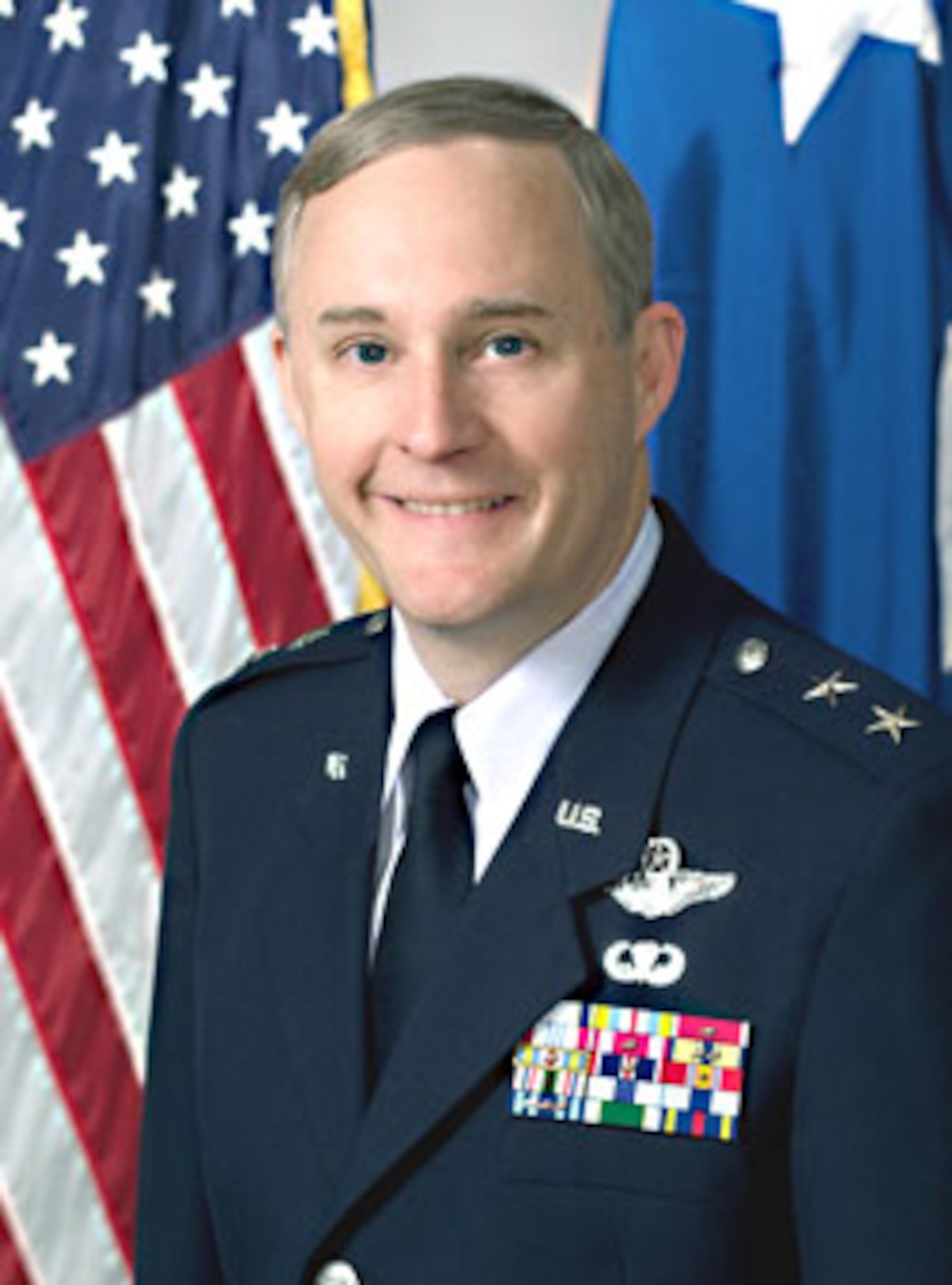 MAJOR GENERAL JAMES E. SANDSTROM > Air Force > Biography Display