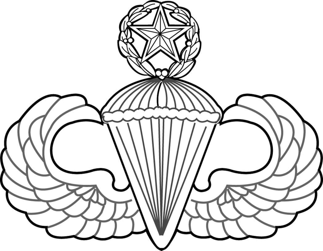 Master Parachutist badge, command level