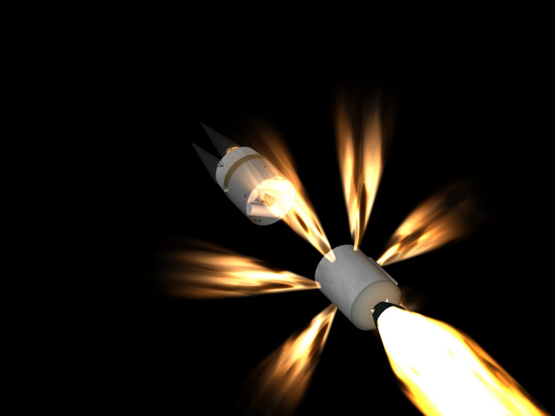Minuteman III missile separation