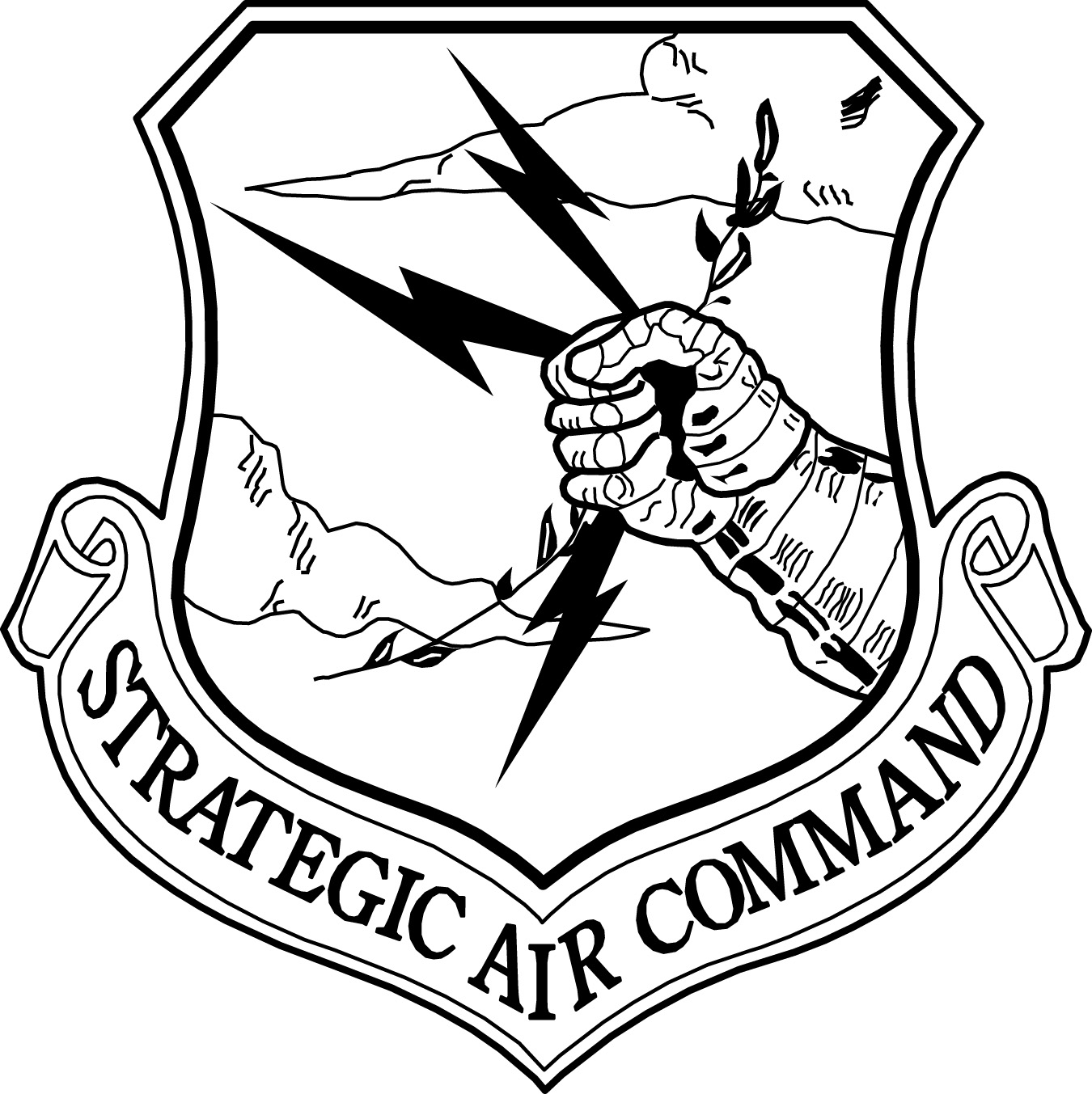 Strategic Air Command shield