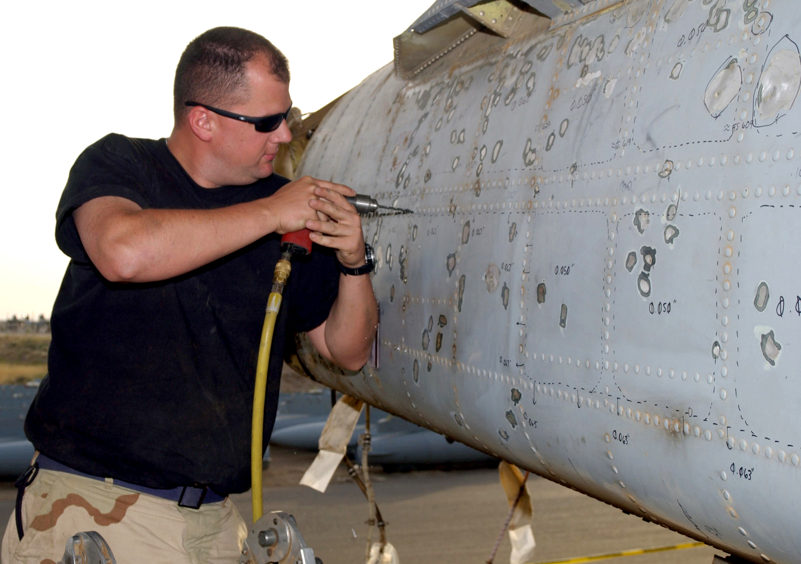 Battle damage repair