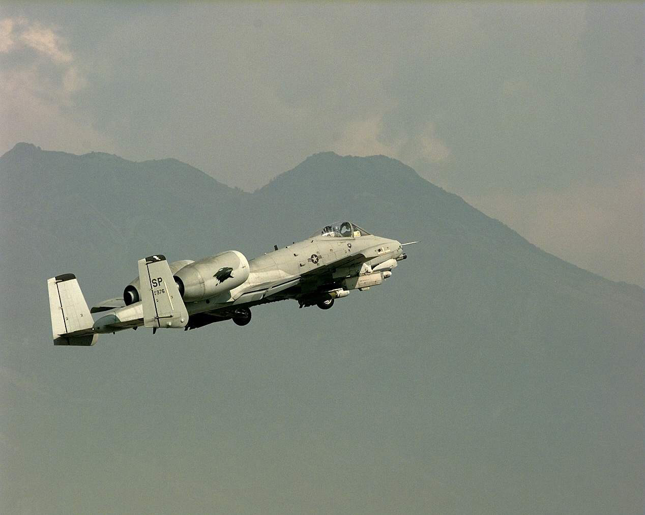 A-10 take off