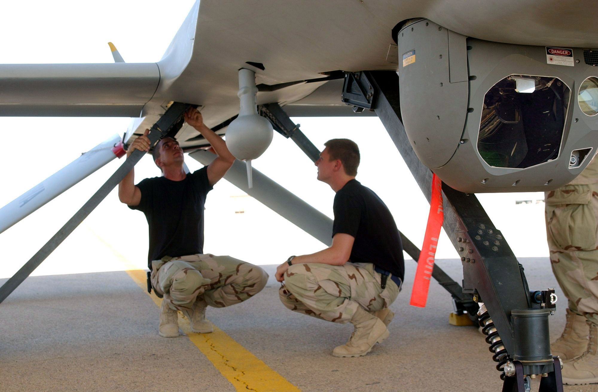 Predator post flight