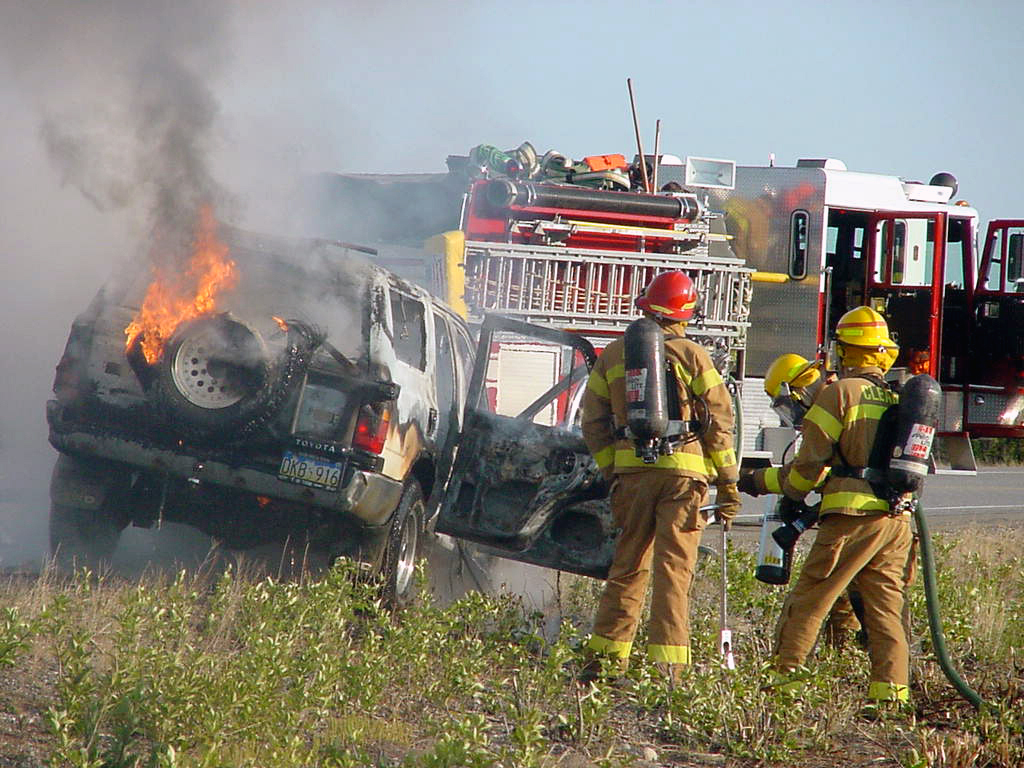 frontier engine fire