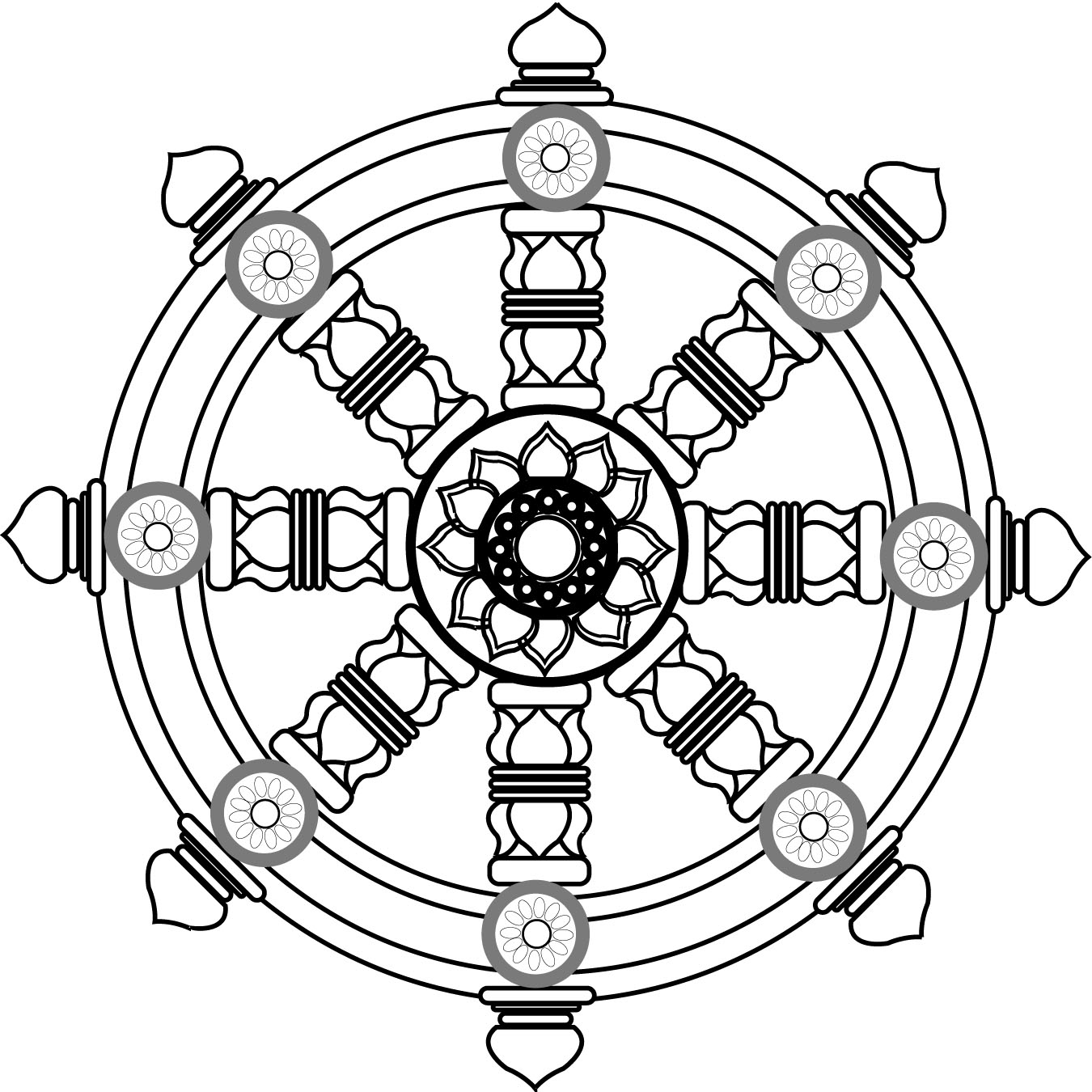 Buddhist Chaplain badge