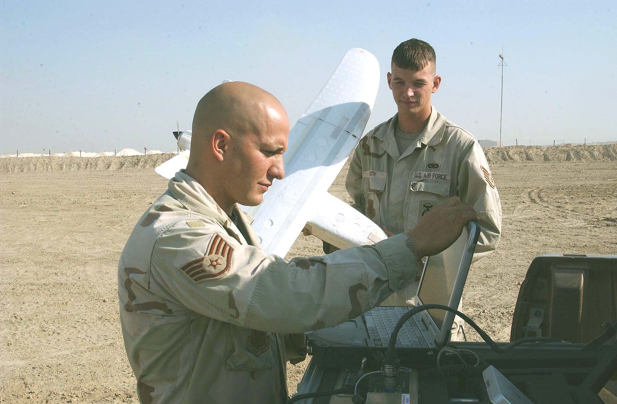 Preparing for flight