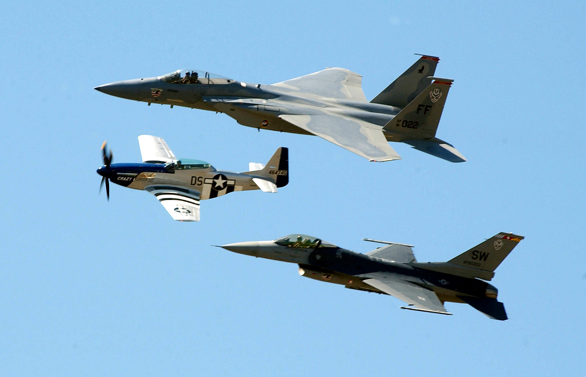 Demonstrating air-power heritage