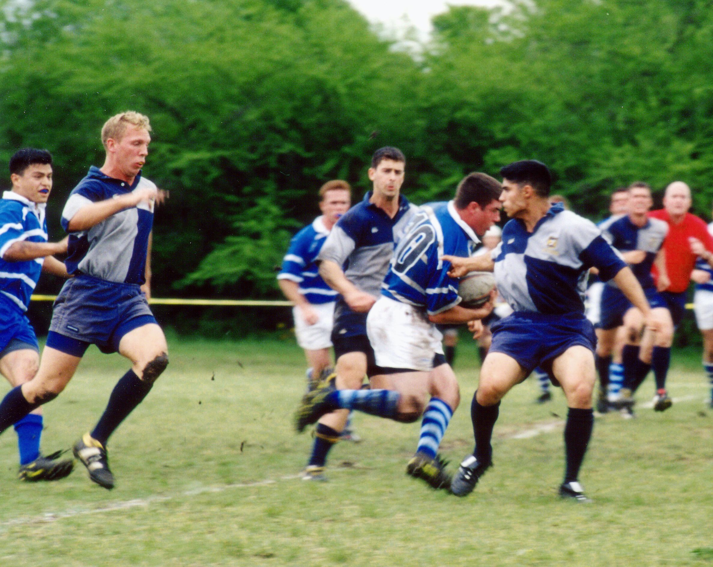 Air Force edges Navy rugby team