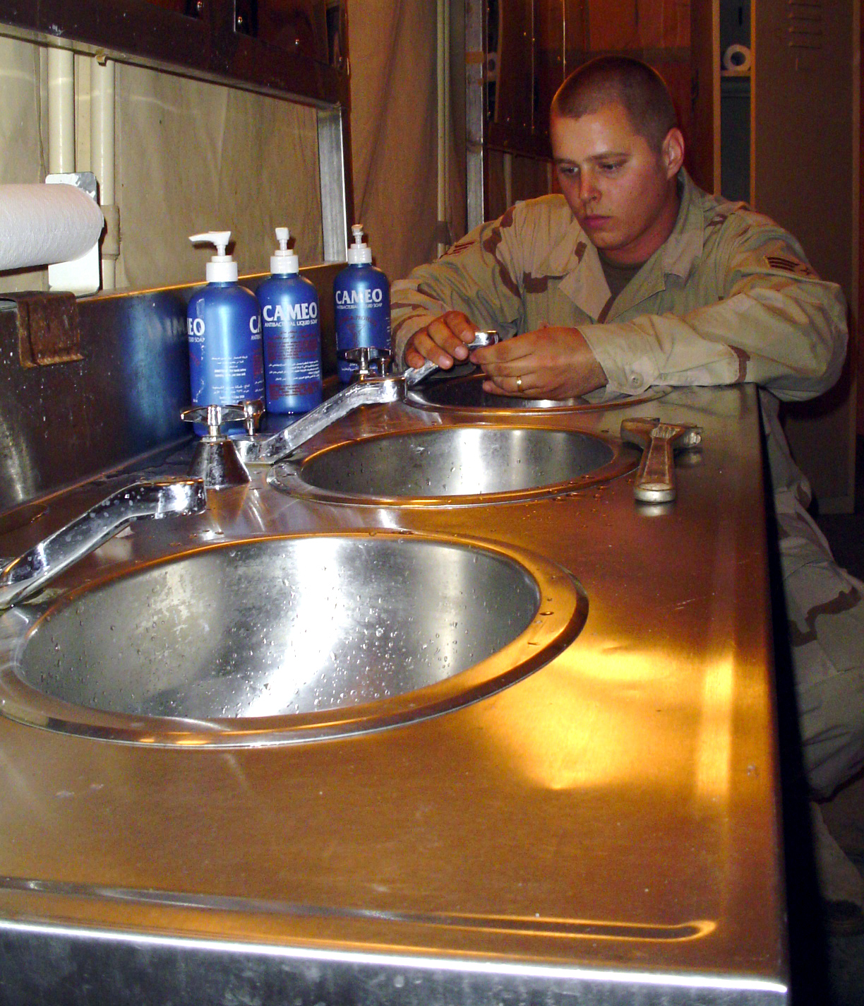 Airmen keep water flowing > Air Force > Article Display