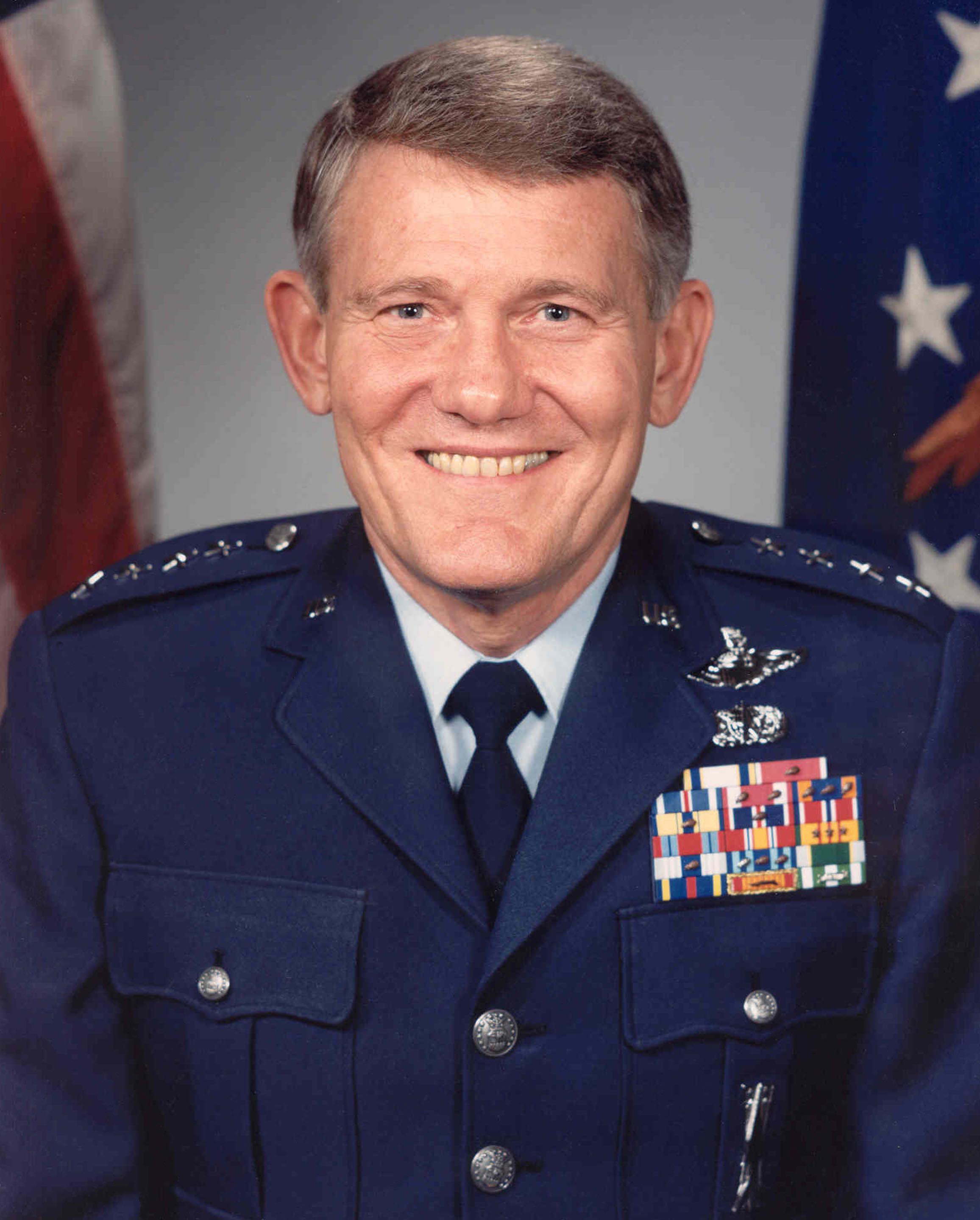 RONALD W. YATES > Air Force > Biography Display