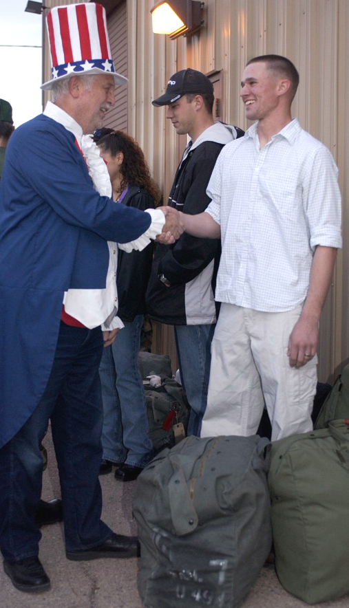 Uncle Sam thanks you