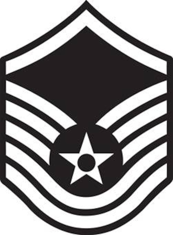 Master Sergeant MSgt stripes
