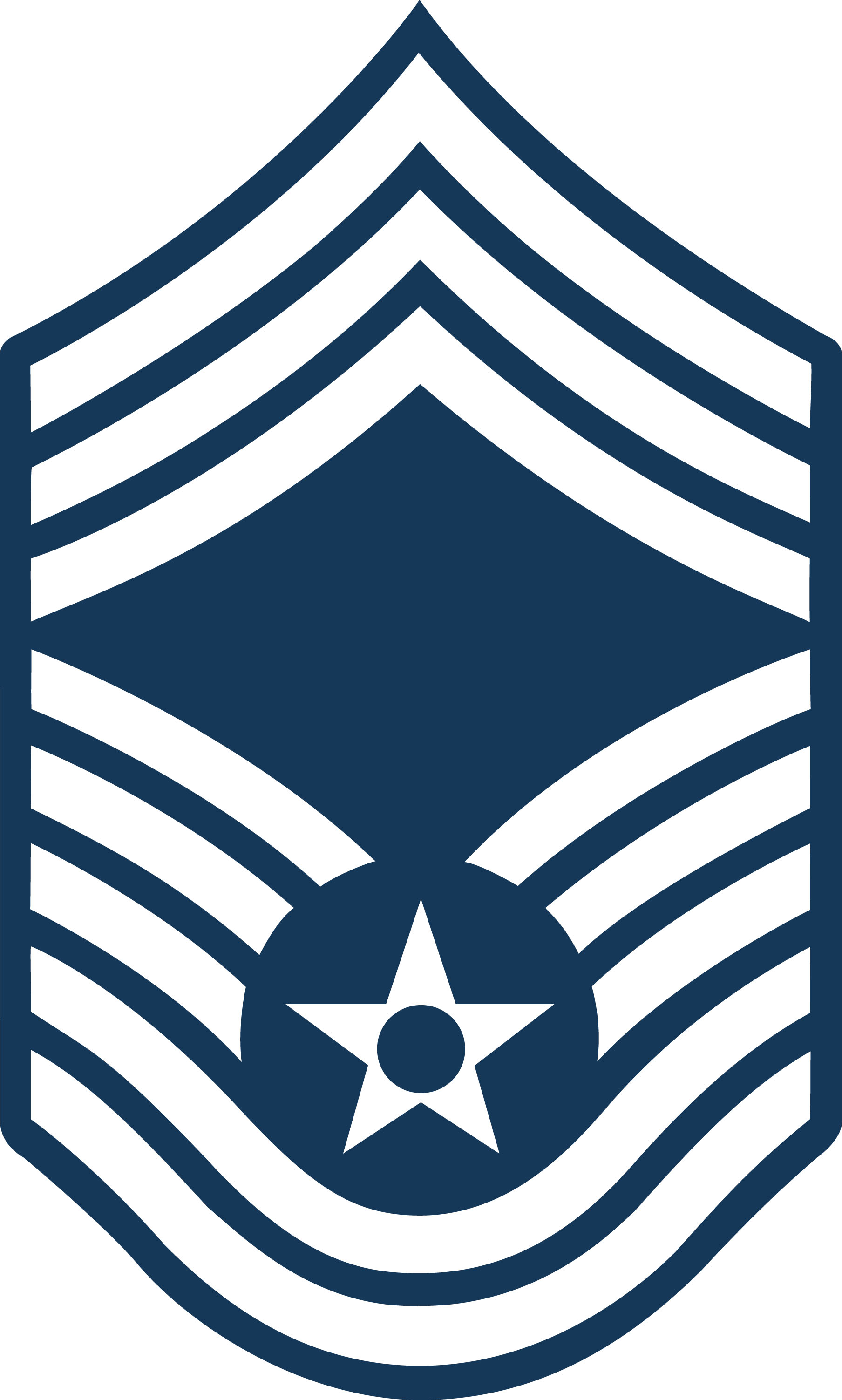 Chief Master Sergeant CMSgt stripes
