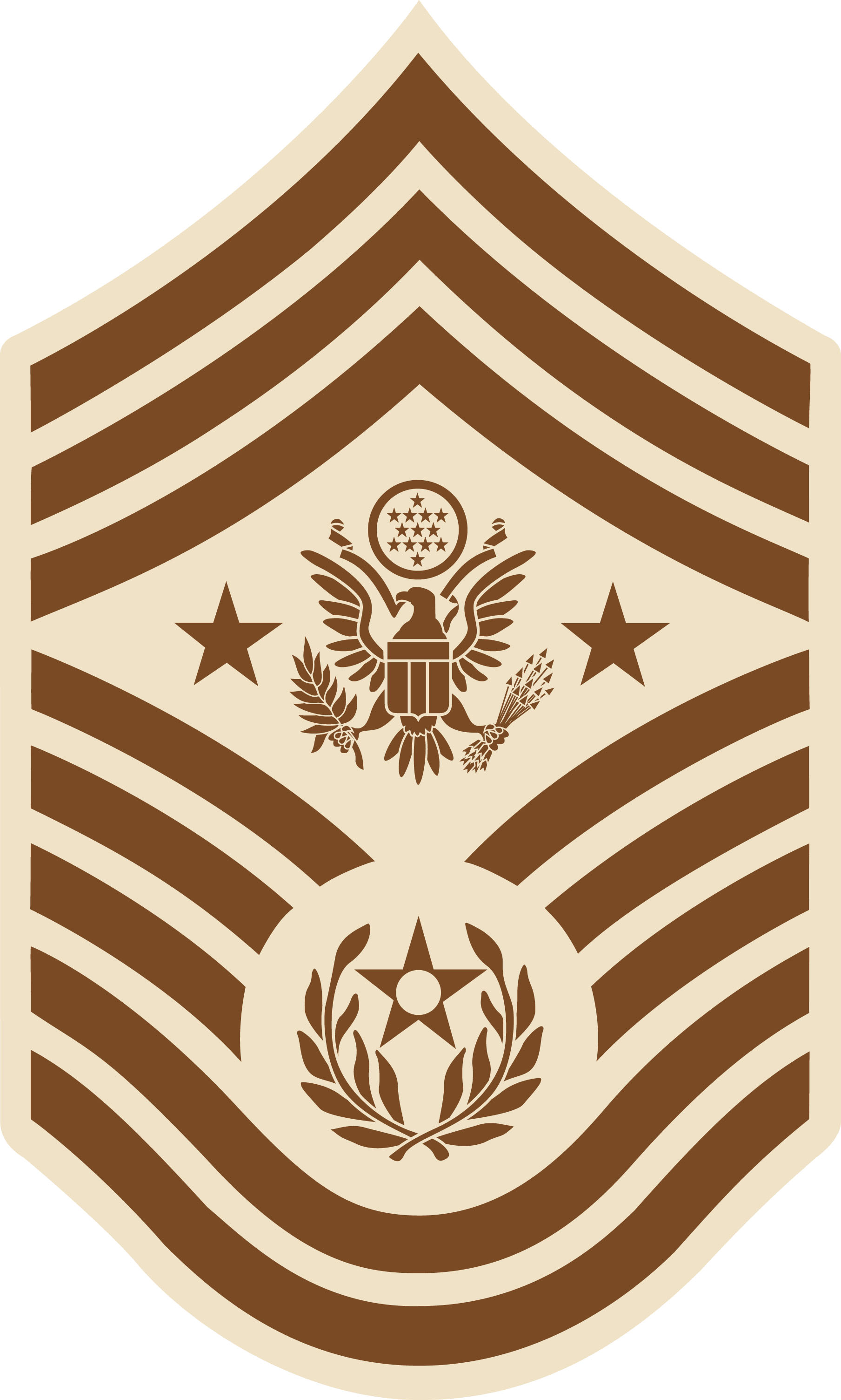 Chief Master Sergeant of the Air Force CMSAF stripes