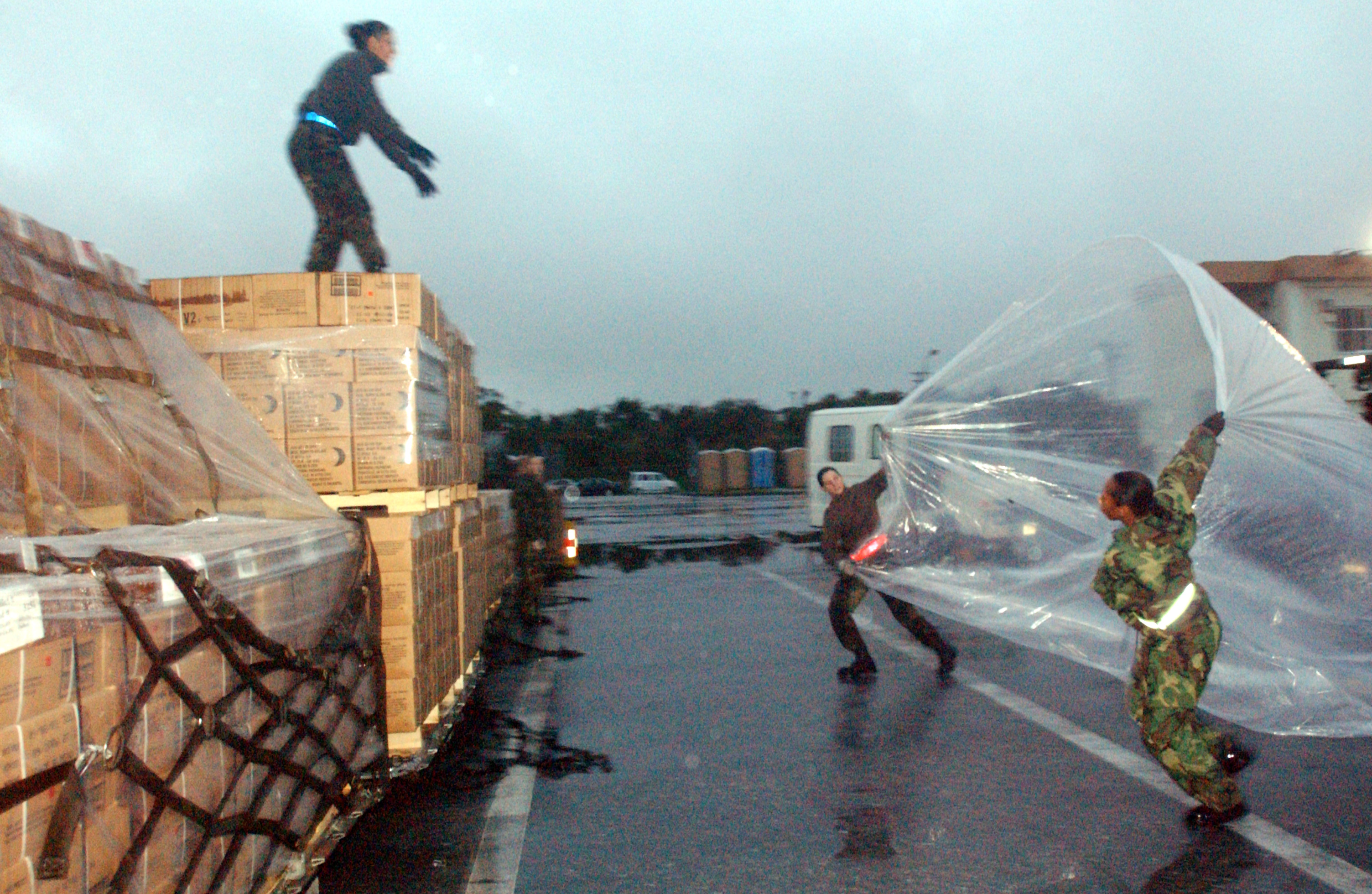 Airmen continue tsunami relief