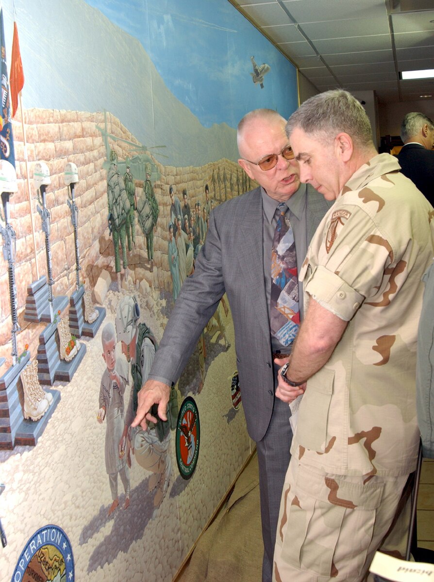 Mural thanks fallen servicemembers > Air Force > Article Display