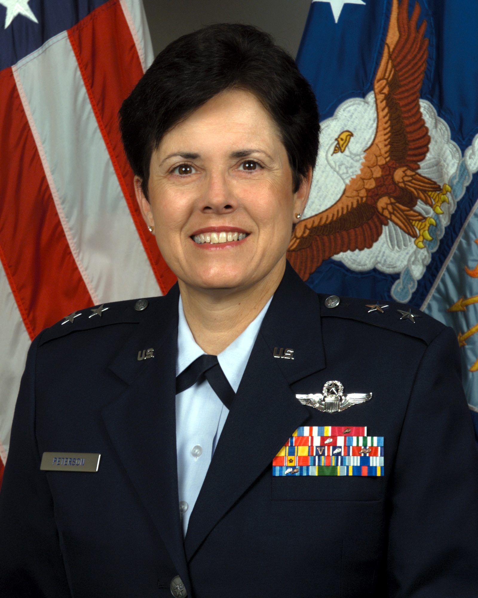 MAJOR GENERAL TERESA MARNÉ PETERSON > Air Force > Biography Display