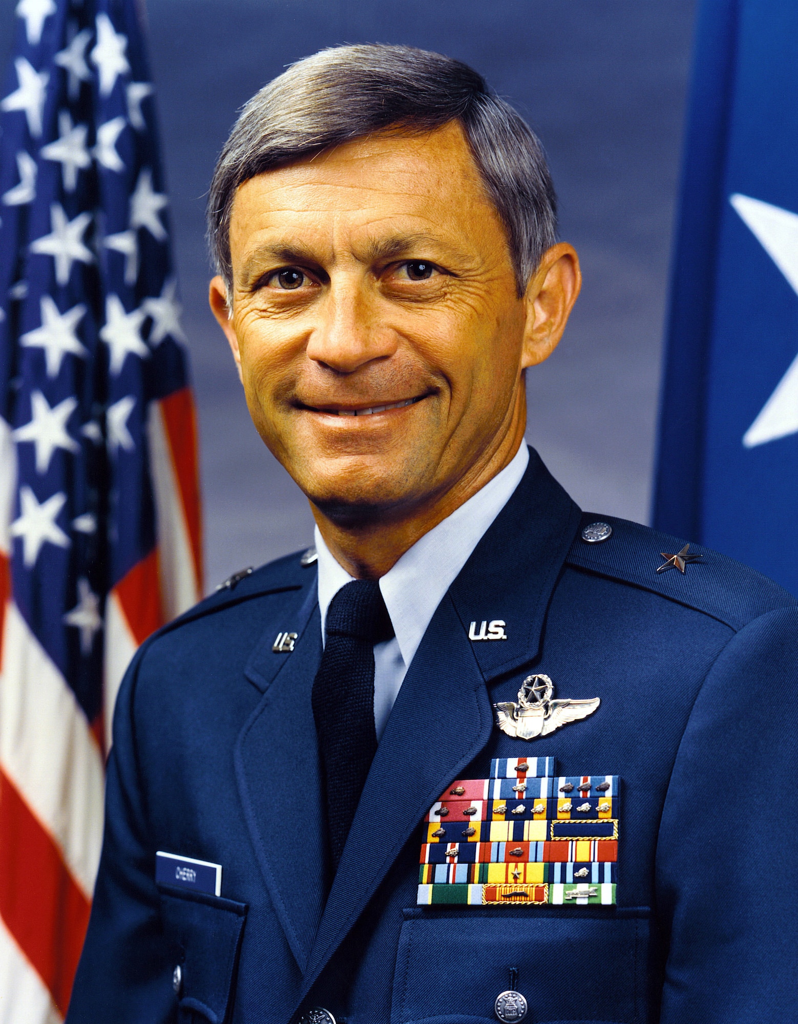 BRIGADIER GENERAL E. DANIEL CHERRY > Air Force > Biography Display