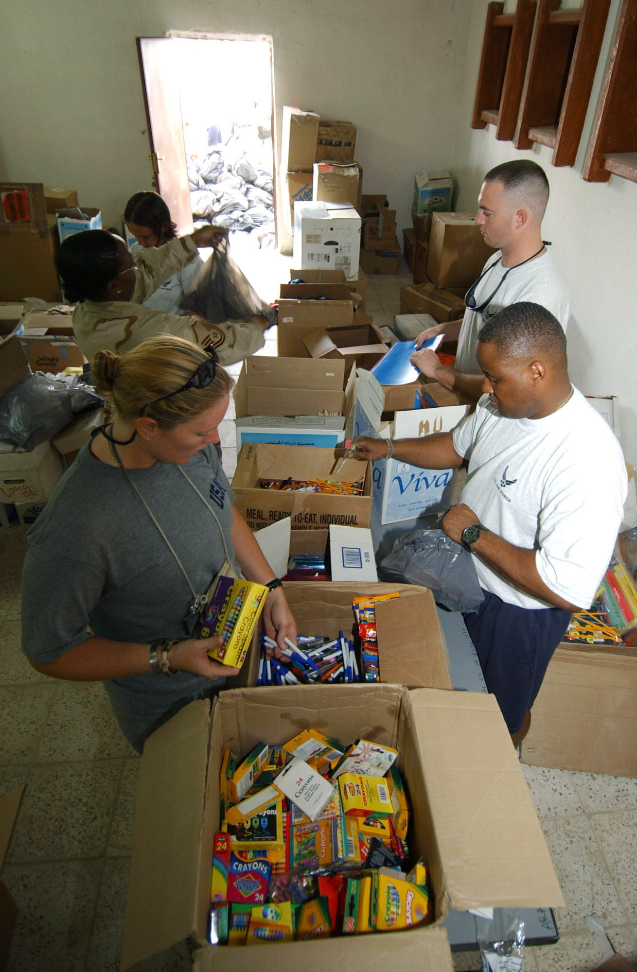 Airmen come together for humanitarian service > Air Force > Article Display