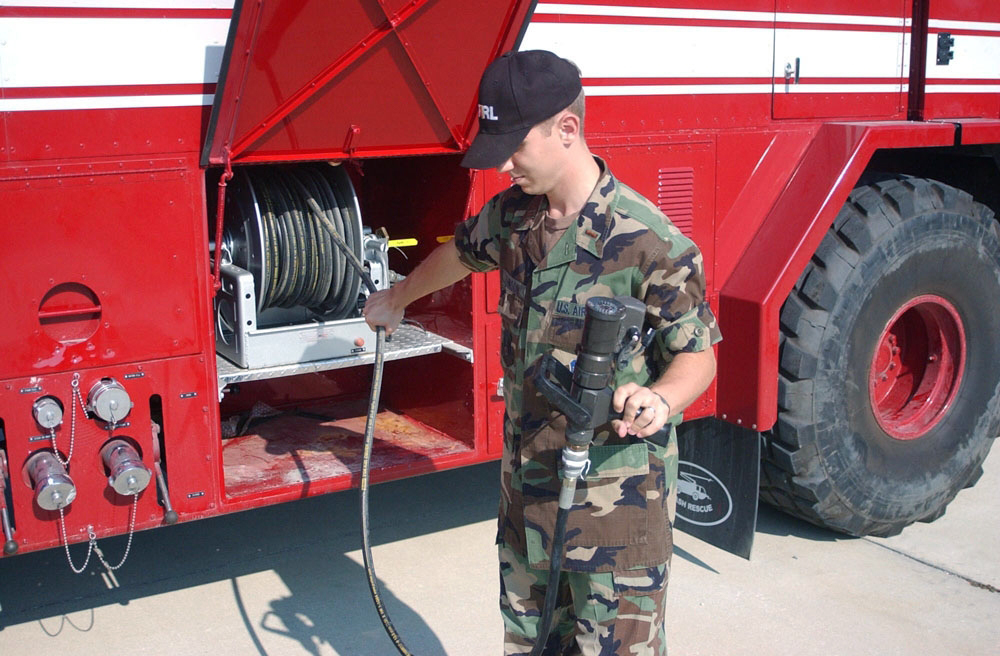 AFRL tests new firefighting technology > Air Force > Article Display