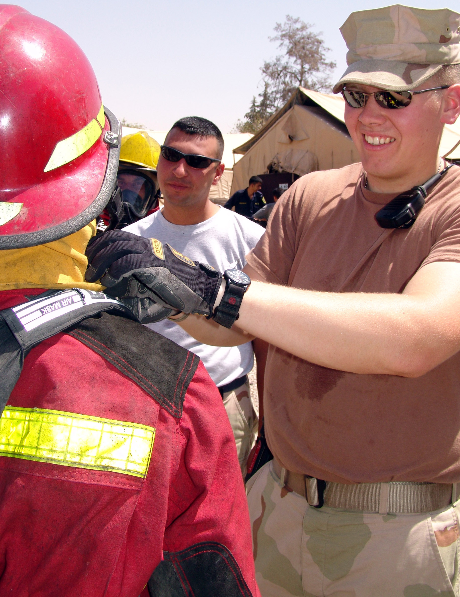 Kirkuk firefighters train Iraqis > U.S. Air Force > Article Display