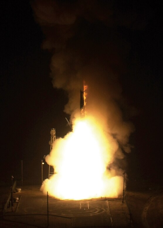 Vandenberg launches Minuteman III > U.S. Air Force > Article Display