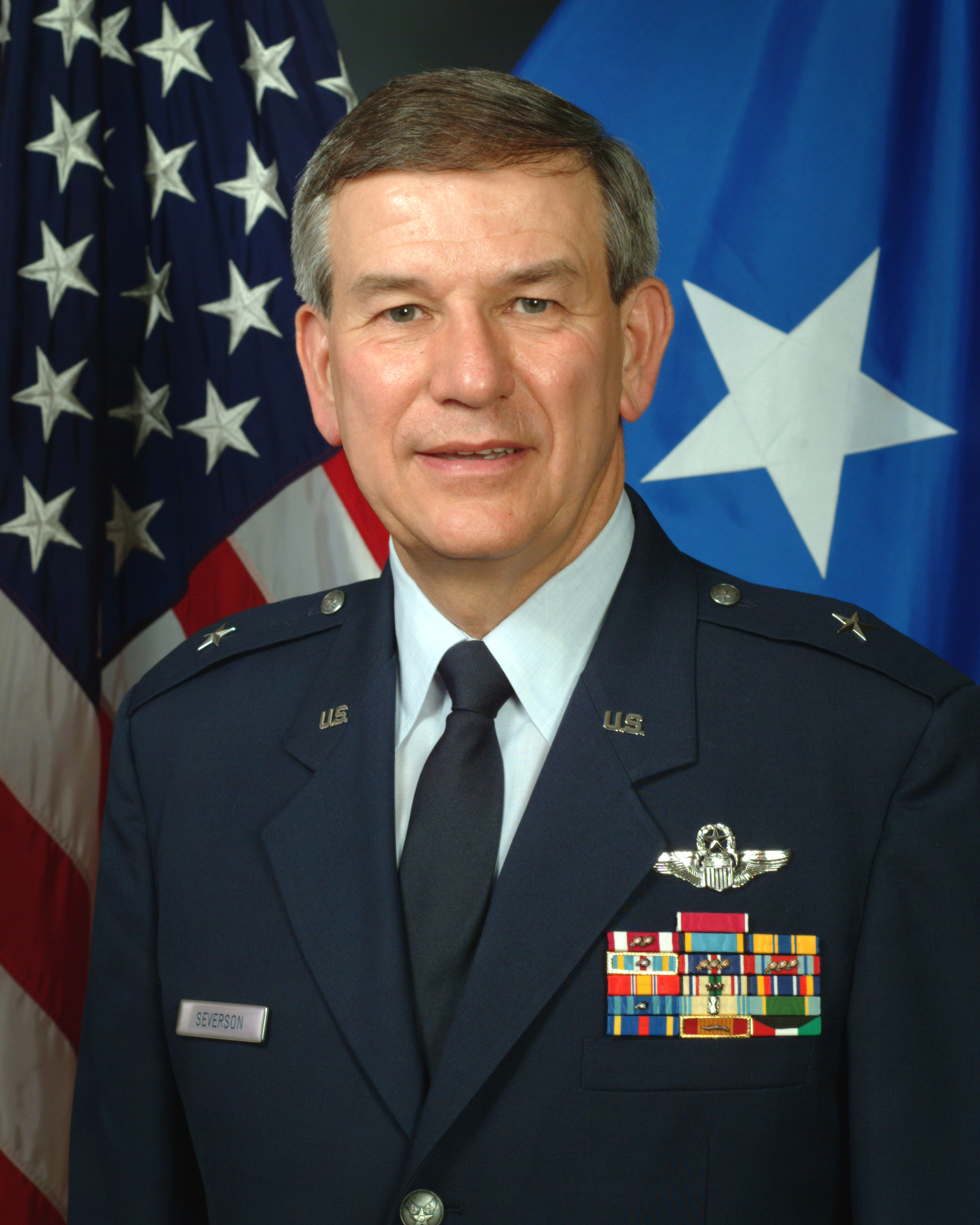 RICHARD "RIC" SEVERSON > Air Force > Biography Display