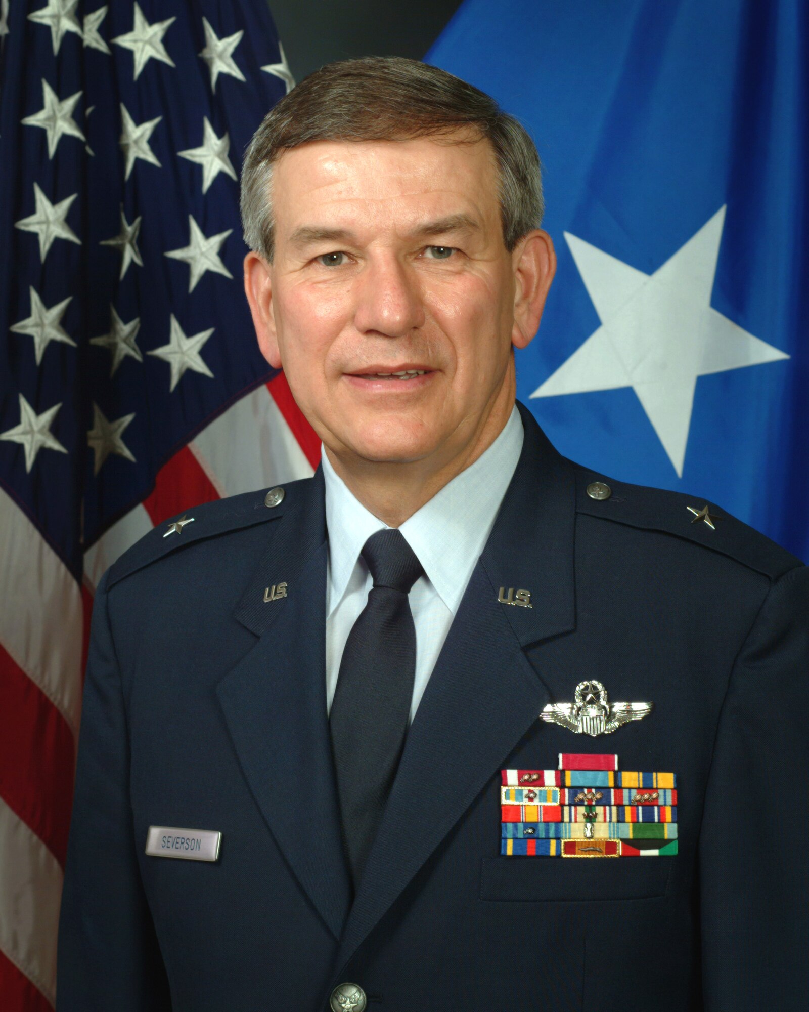 RICHARD "RIC" SEVERSON > Air Force > Biography Display