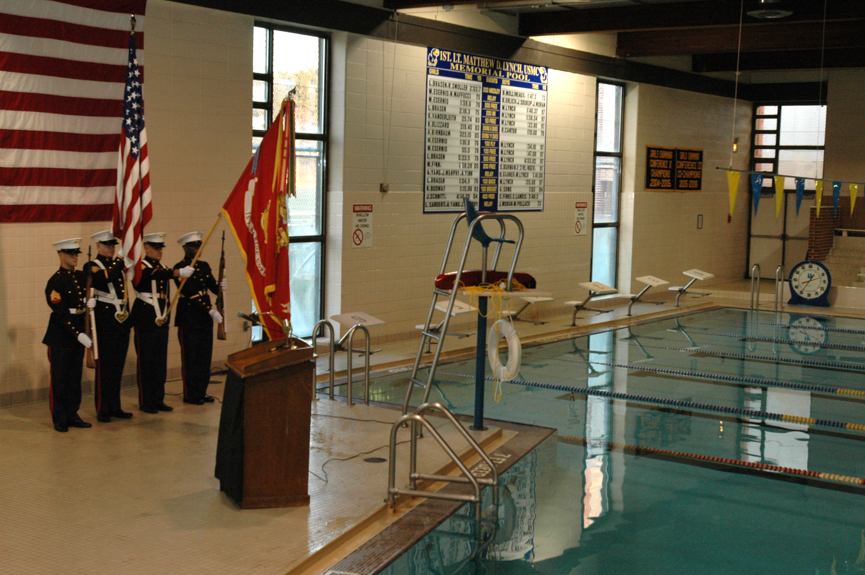 High School honors fallen Marine > Marine Corps Recruiting Command ...