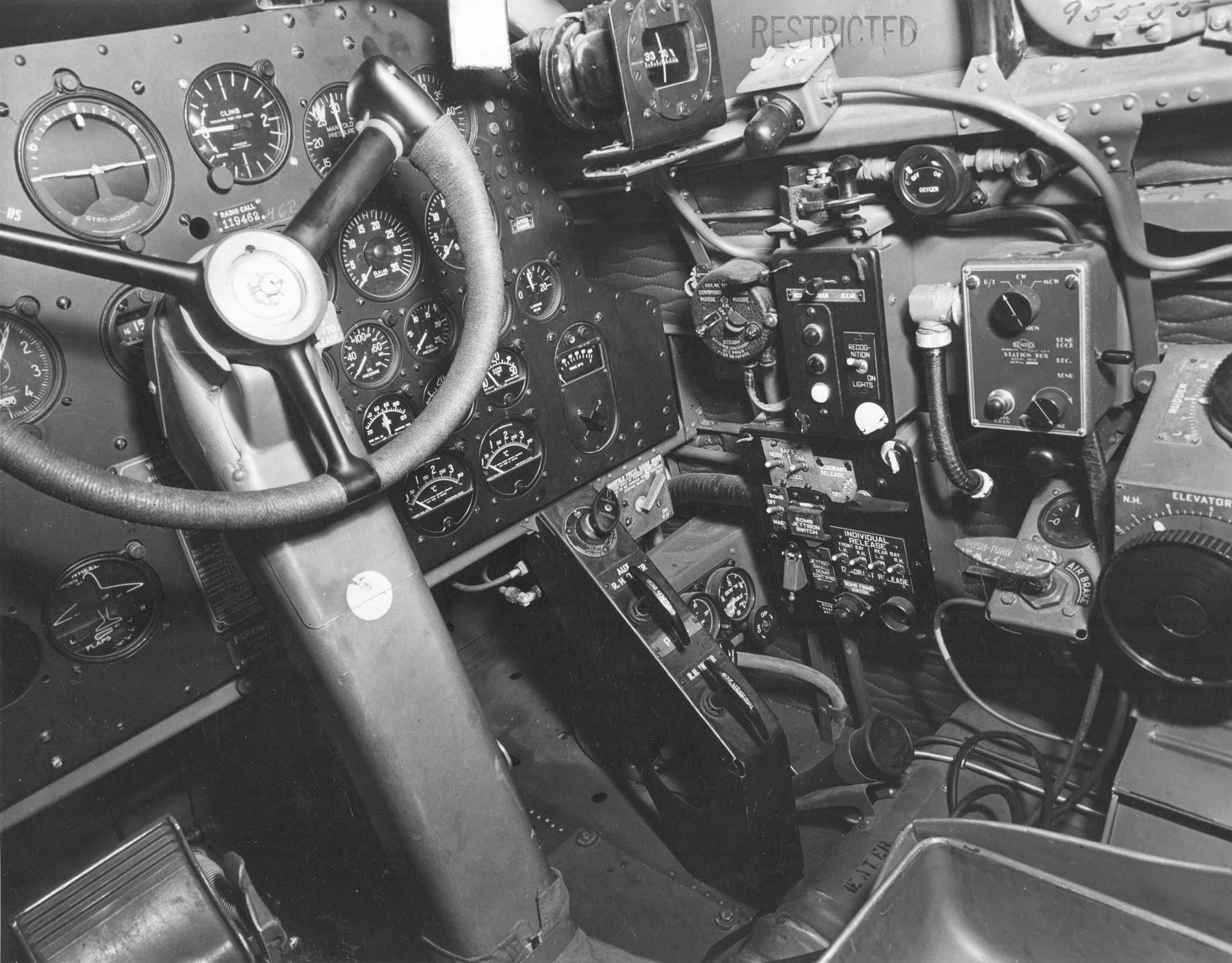 Douglas A-20C Cockpit