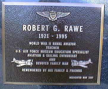 Robert G. Rawe plaque