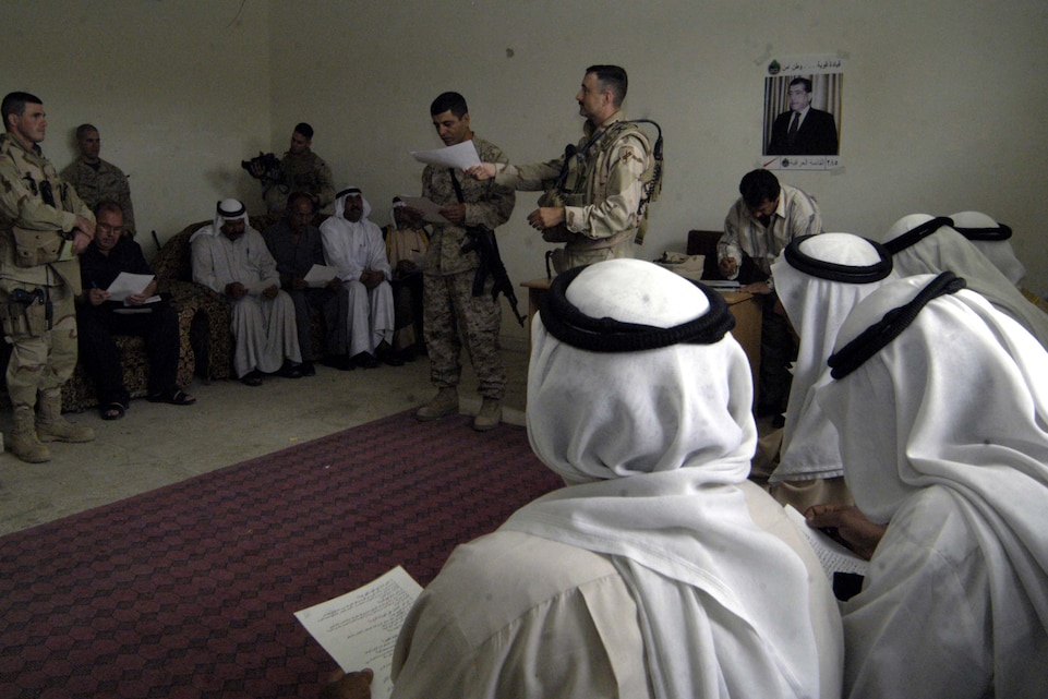 3/4, Local leaders work to better Fallujah > United States Marine Corps ...
