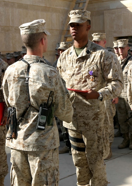 Corpsman from Queens, N.Y. provides medical aid while leg trapped by ...