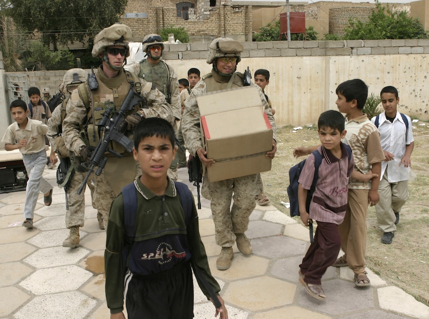 N.C. native, fellow Marines help Iraqi children build better future ...