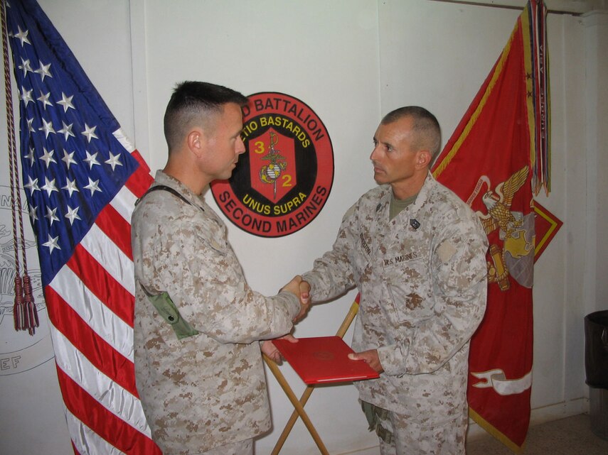 5th CAG Chief awarded 4th NAM, in combat > 2nd Marine Division > Article