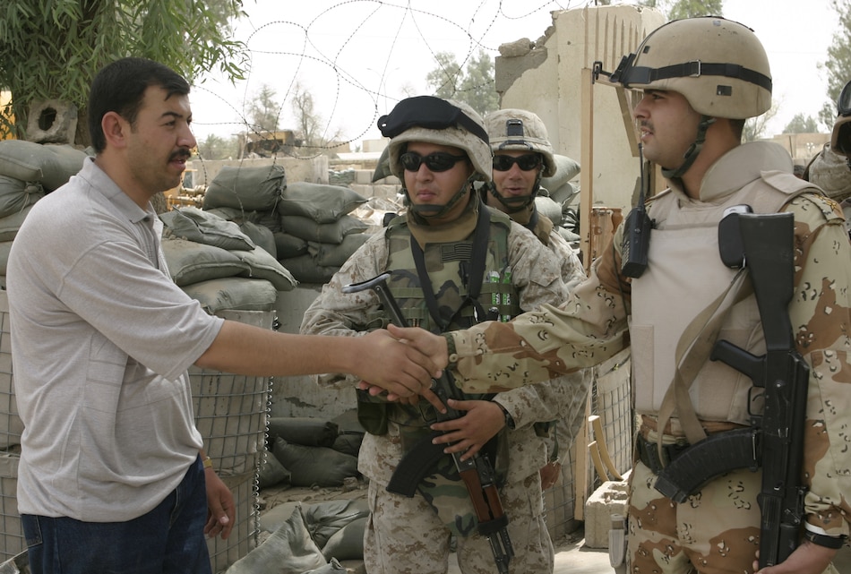 New desks first step to building new Iraq; > United States Marine Corps ...