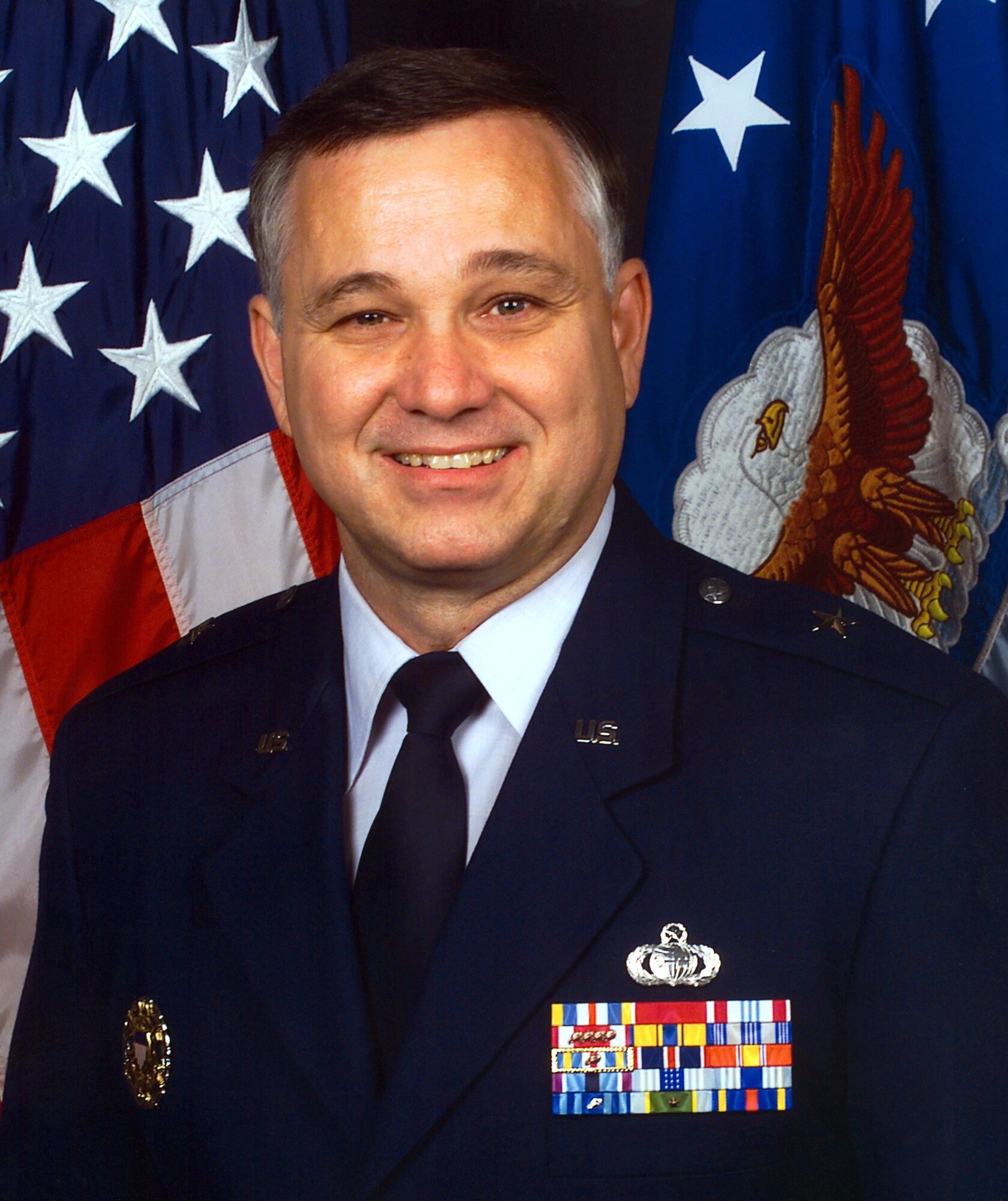 RONALD D. YAGGI > Air Force > Biography Display