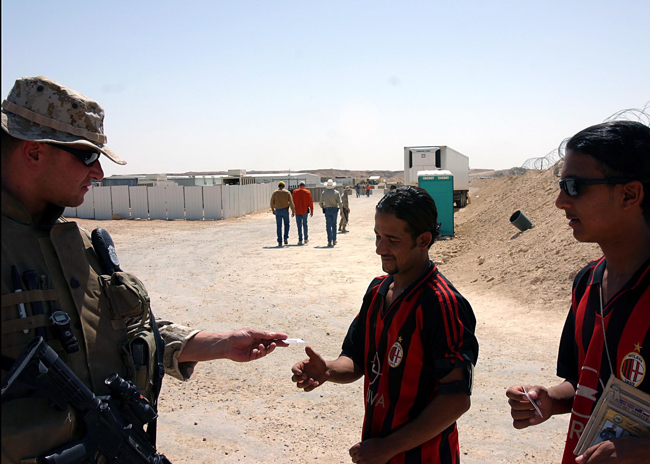 Springfield, Mass., police officer serves in Iraq; > 2nd Marine ...