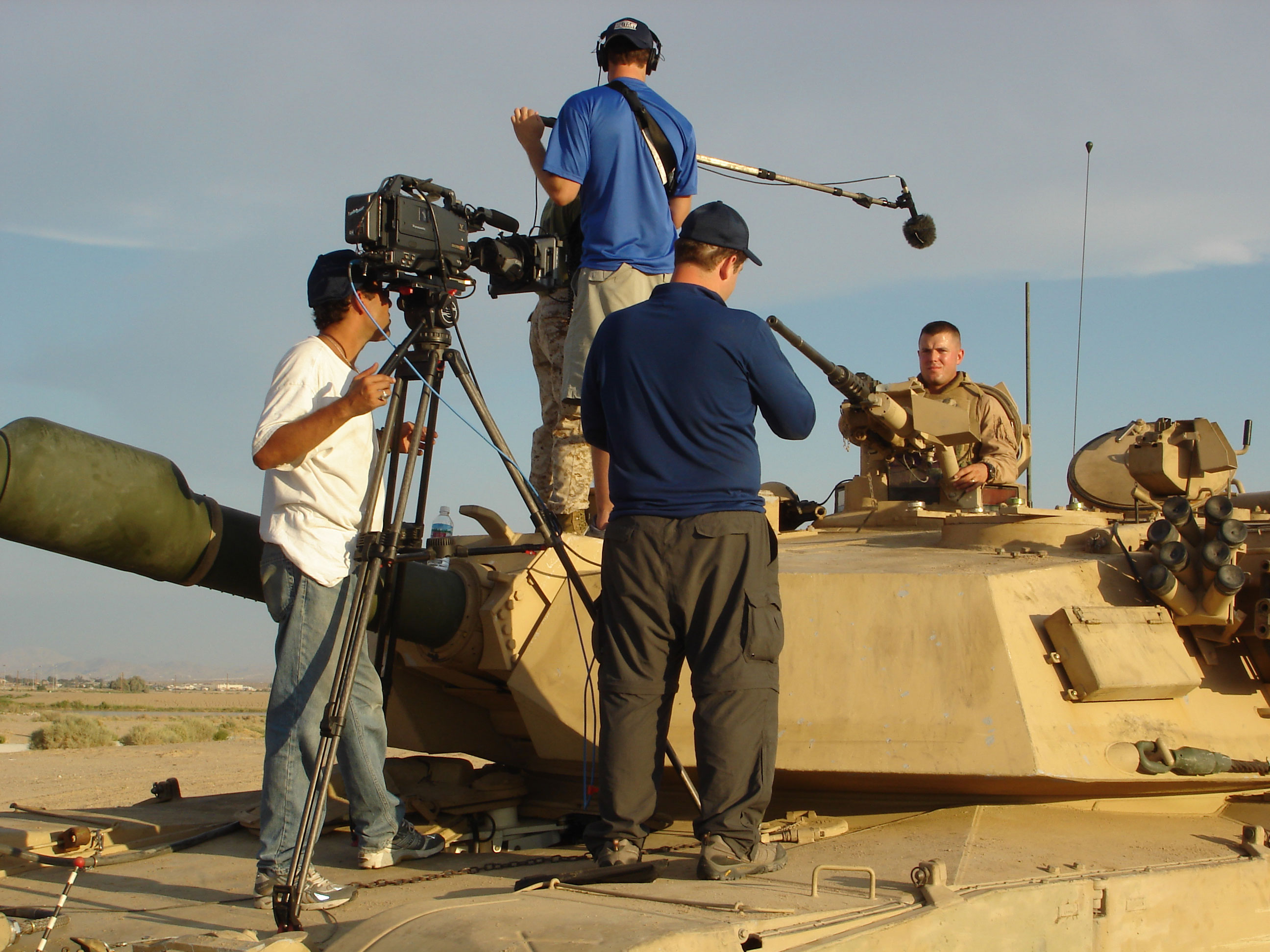 Production team explores tank community, leaves with new appreciation ...