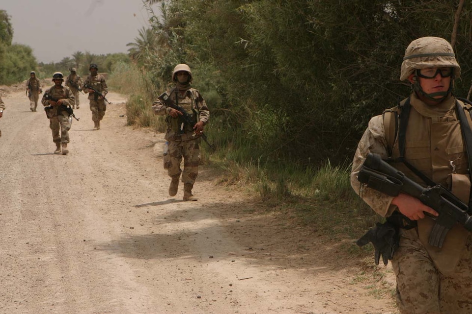 ISF take on more responsibility, Post security, patrol streets, pass ...