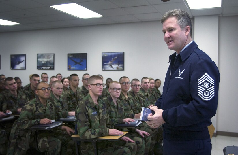 Murray launches inaugural edition of Airman handbook > U.S. Air Force ...