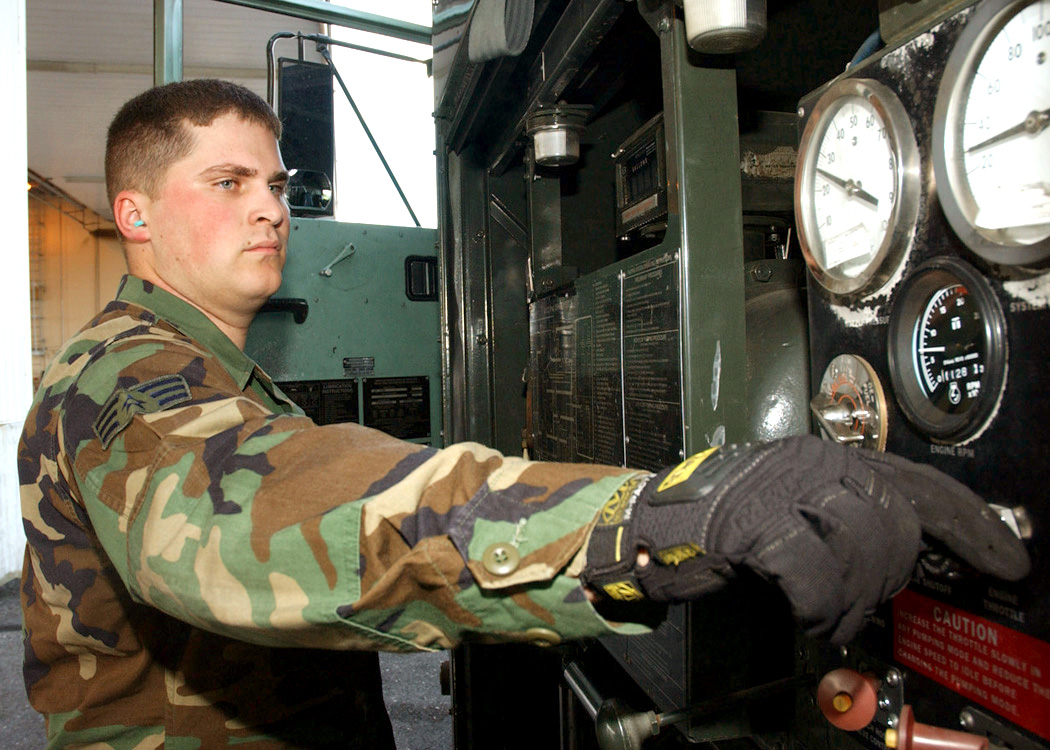 Earth friendly Falcon fill up