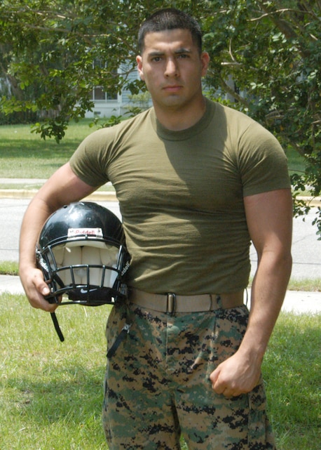 Depot Marines play semi-pro football in off-time > United States Marine ...